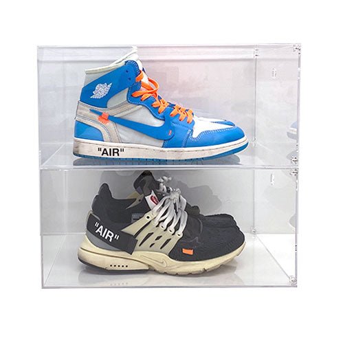 Drop Front Premium Sneaker Display Case | Acrylic – LaceSpace